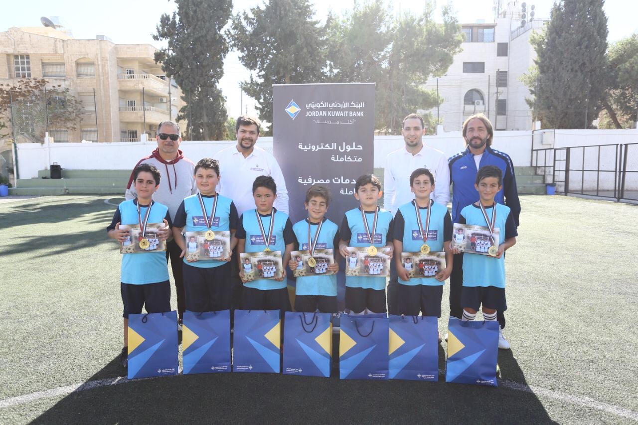 Jordan Kuwait Bank sponsors the Baptist School’s Football Little League ...